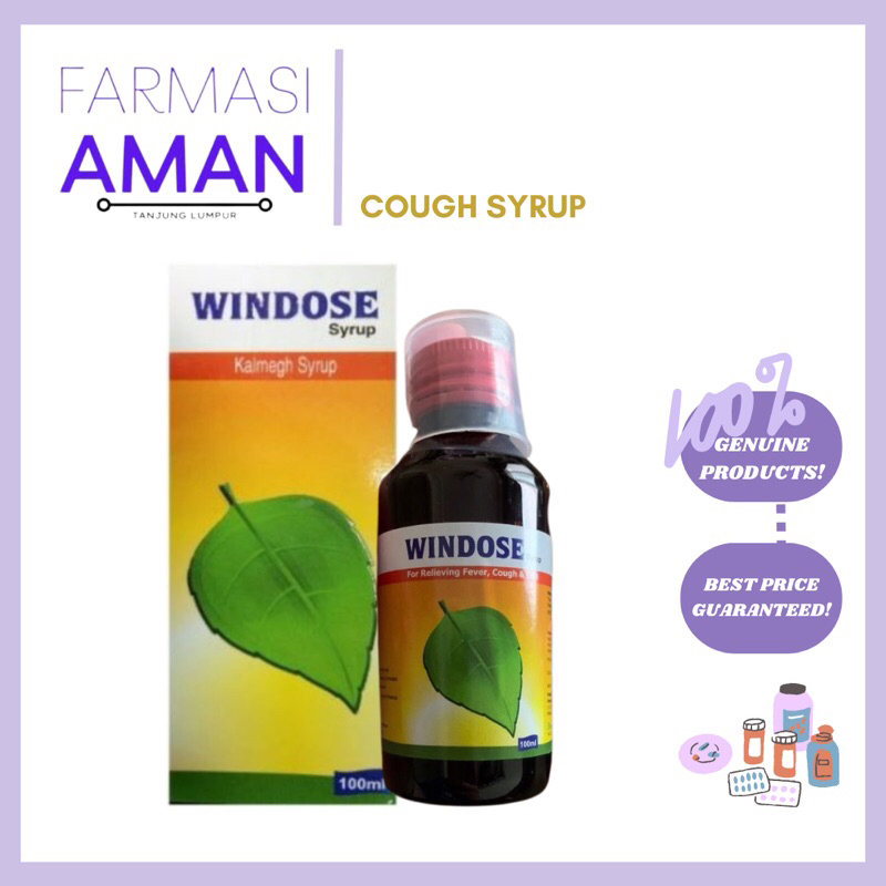 Windose Syrup 100ml (Ubat Batuk) | Shopee Malaysia