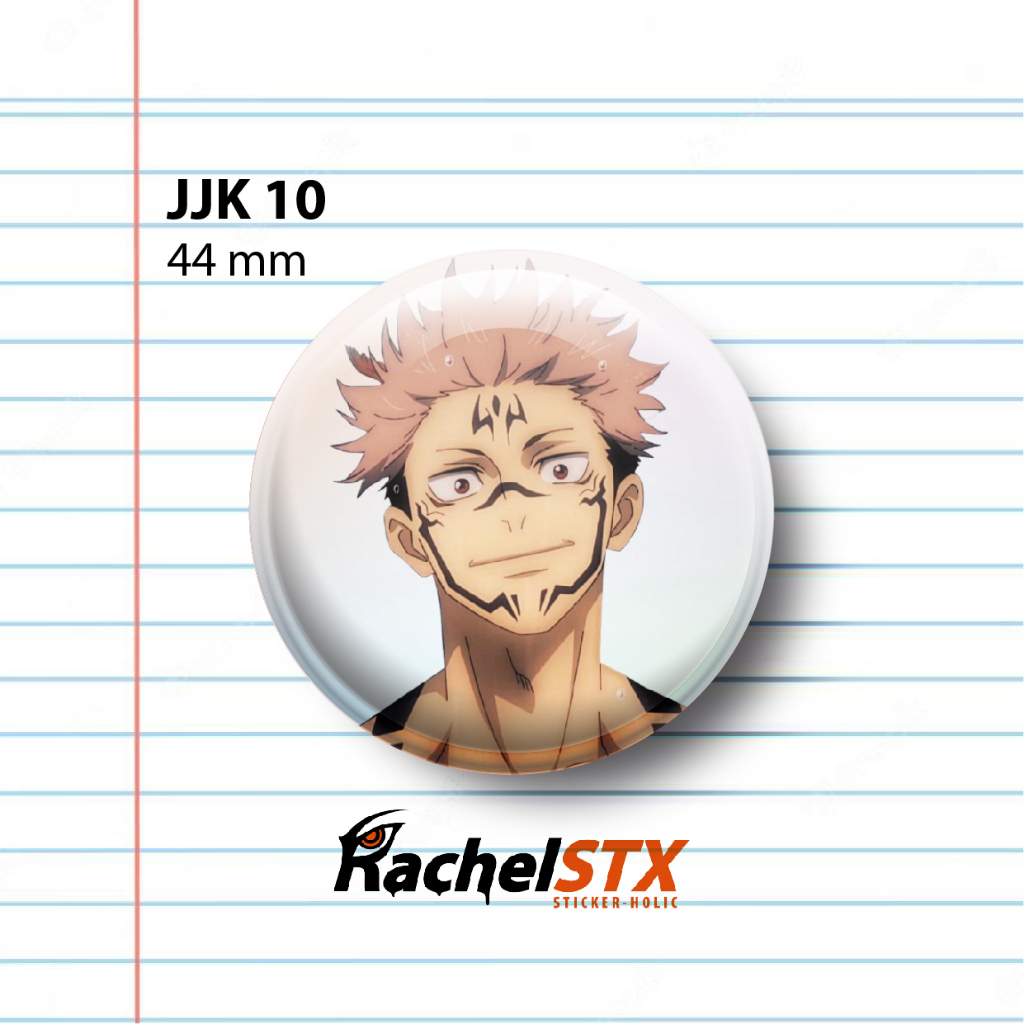 Jujutsu Kaisen button badge anime collection gojo satoru yuji itadori ...