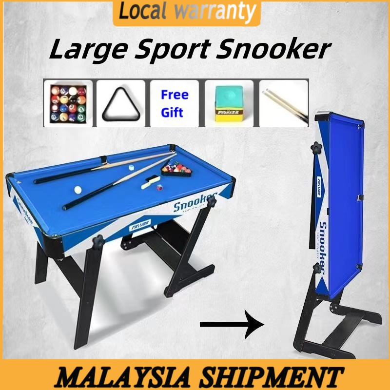 142cm Pool Table Snooker Table Meja Pool Meja Snooker Adjustable ...