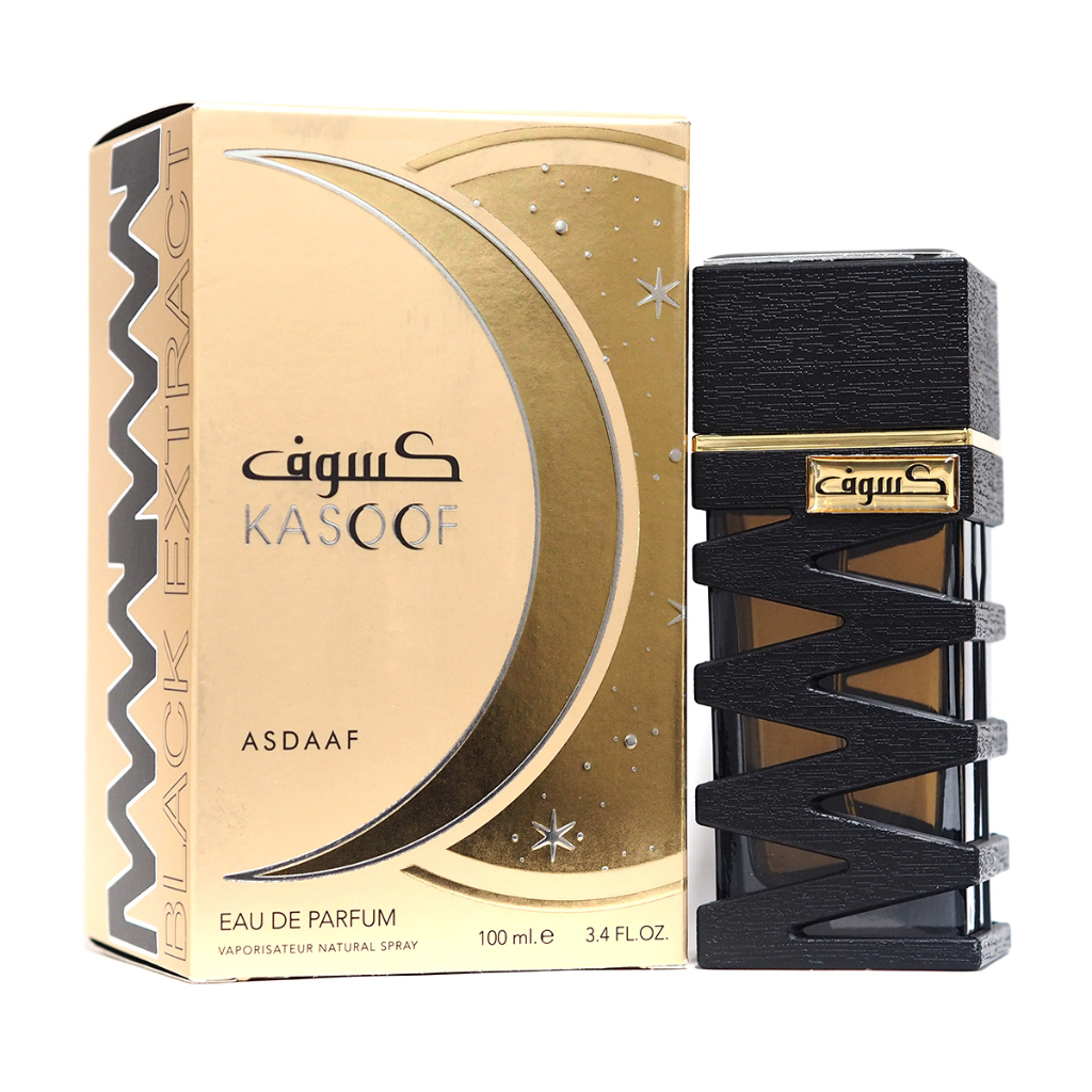 Lattafa Kasoof Black Extract EDP Perfume By Asdaf 100ML Unisex A fresh ...