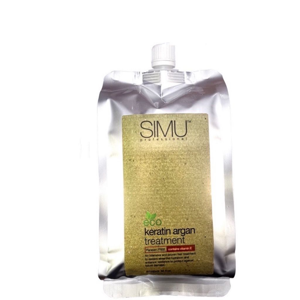 SIMU KERATIN ARGAN TREATMENT MASK Eco Paraben Free 1000ml👉🏻FAST ...