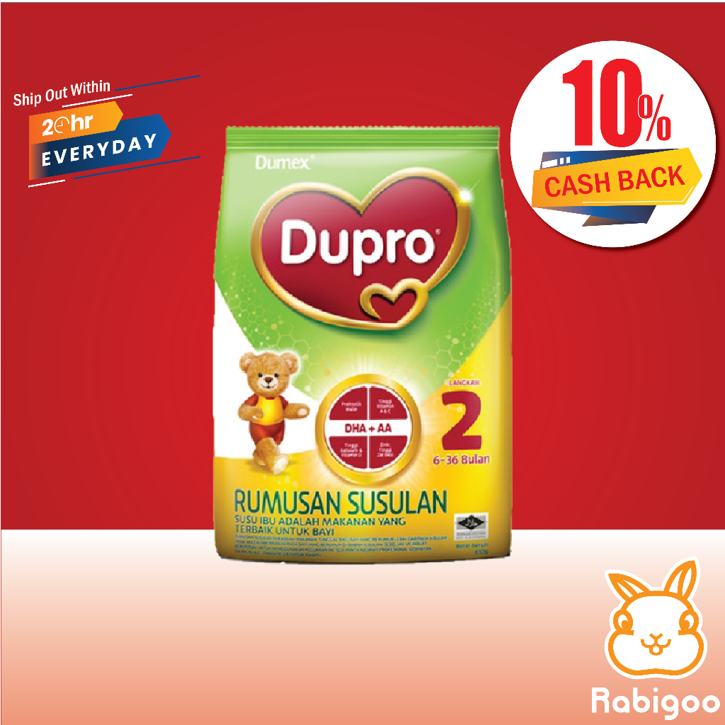 Dumex Dupro 2 Follow-up Formula (850g) /rumusan susulan/milk powder ...