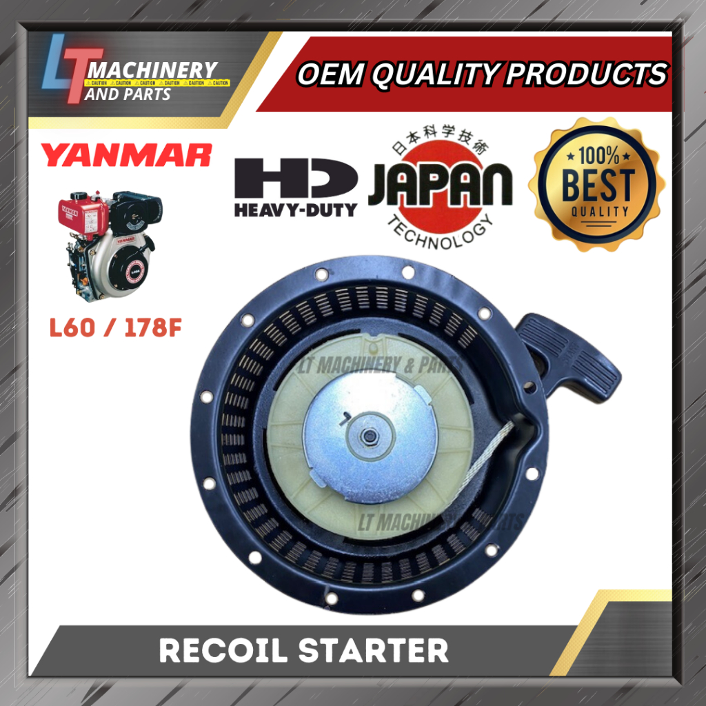 Yanmar China Engine L60 178F Recoil starter | Shopee Malaysia