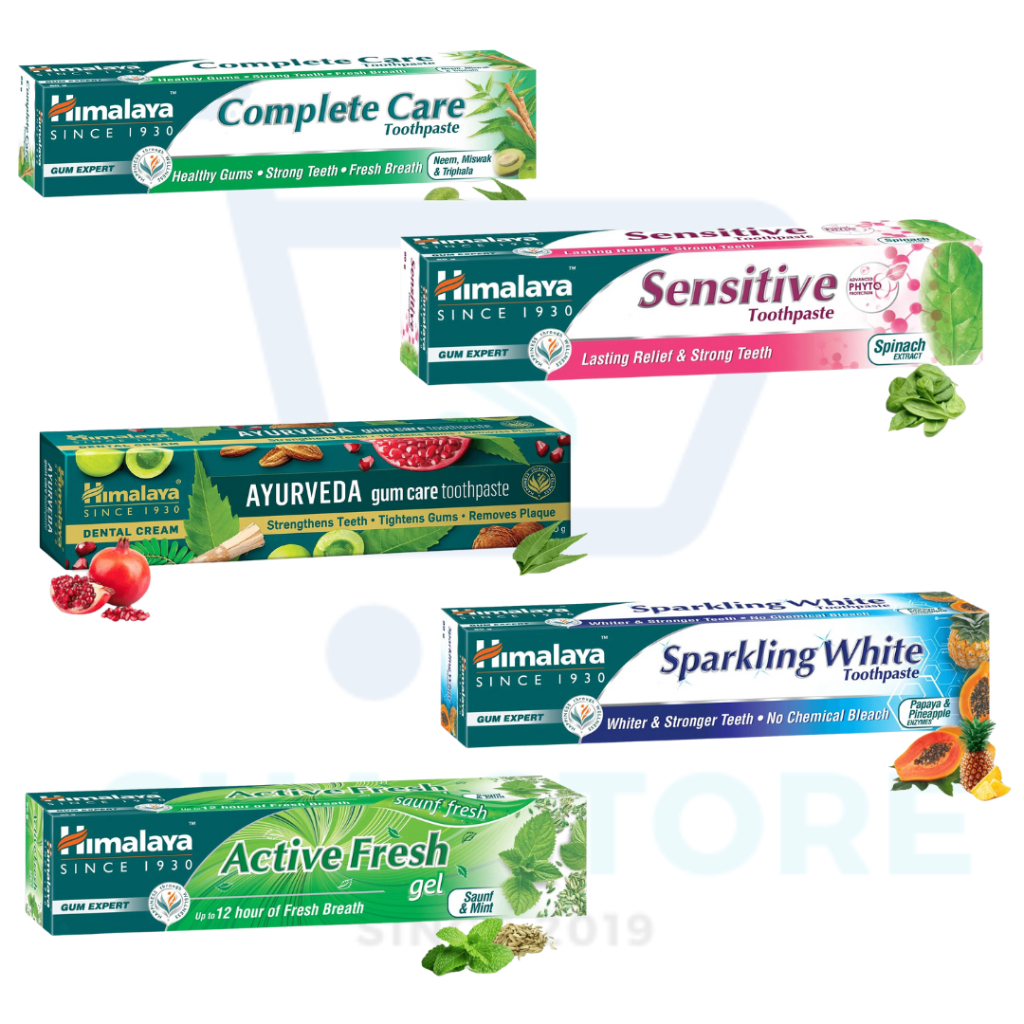 Himalaya Toothpaste Complete Care / Sparkling White / Dental Cream ...