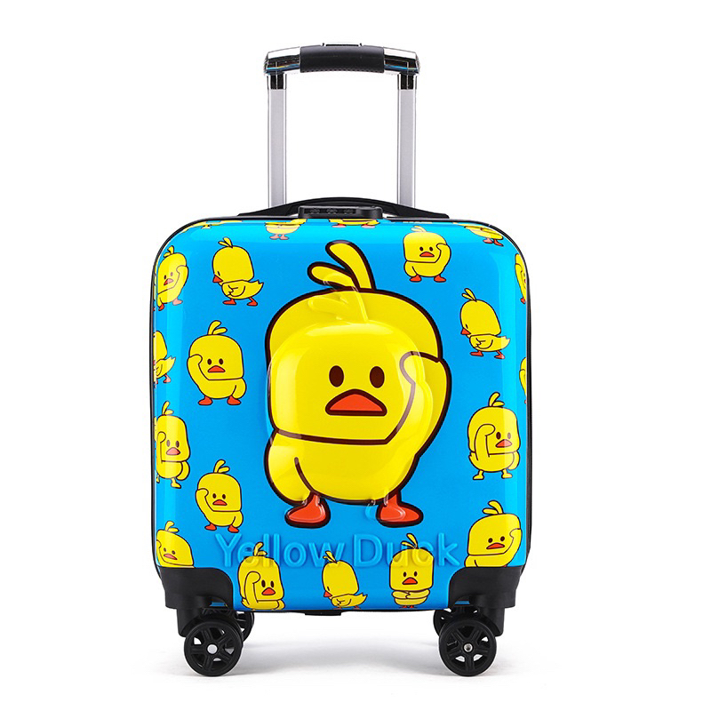 18inci Kid Luggage Cute Animal Suitcase Travel Bag Luggage Hand Carry ...