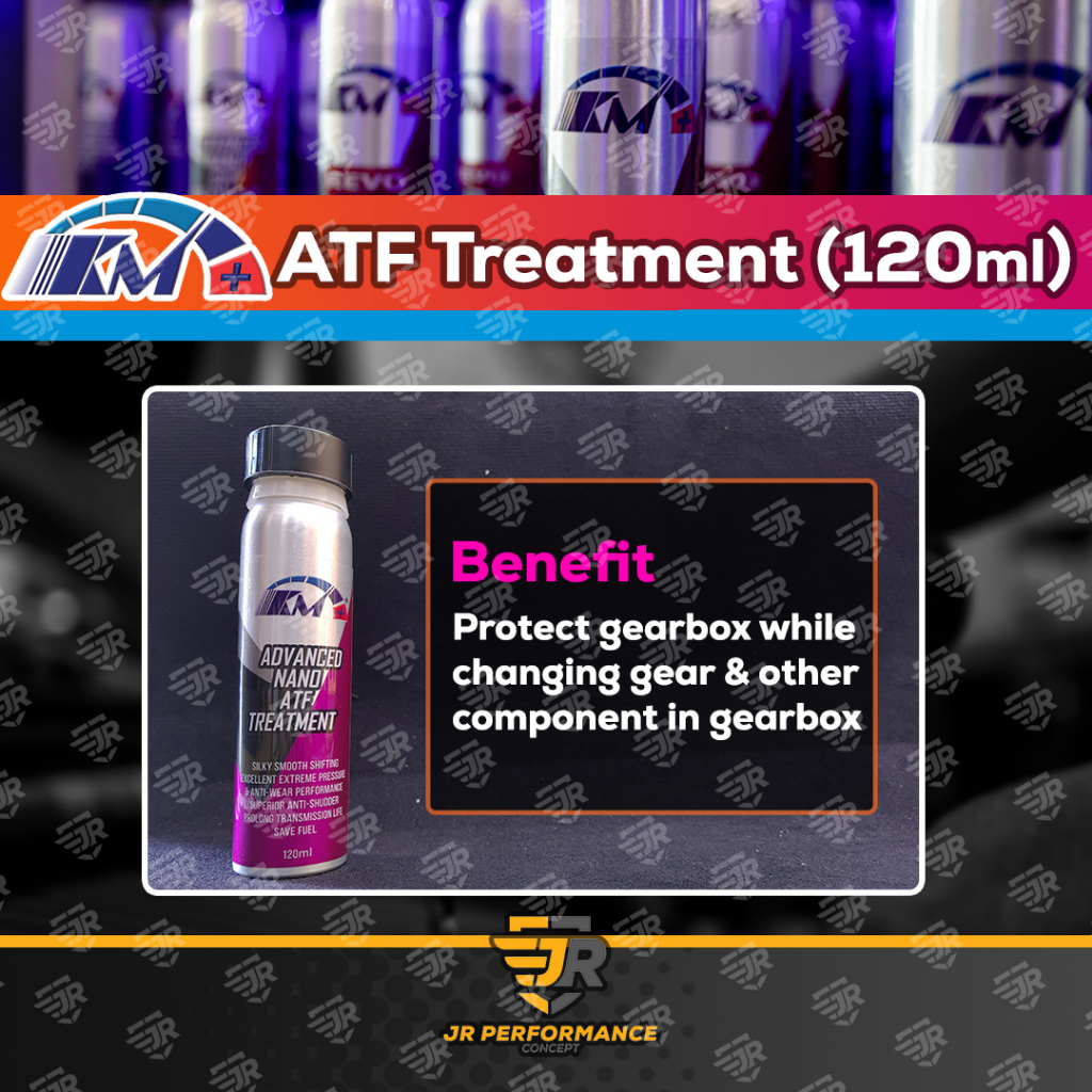 Km+ Advanced Universal Revo Nano ATF CVT Treatment Gearbox Treatment ...