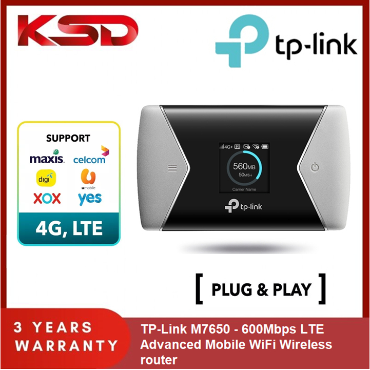 TP-Link M7650 / TP-LINK M-750 / TPLINK M 7650 - Cat.11 600Mbps AC1200 ...