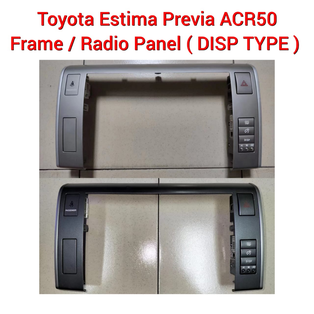 🇯🇵🇯🇵 Toyota Estima Previa ACR50 GSR50 Frame Panel ( DISP Type ) / Radio ...