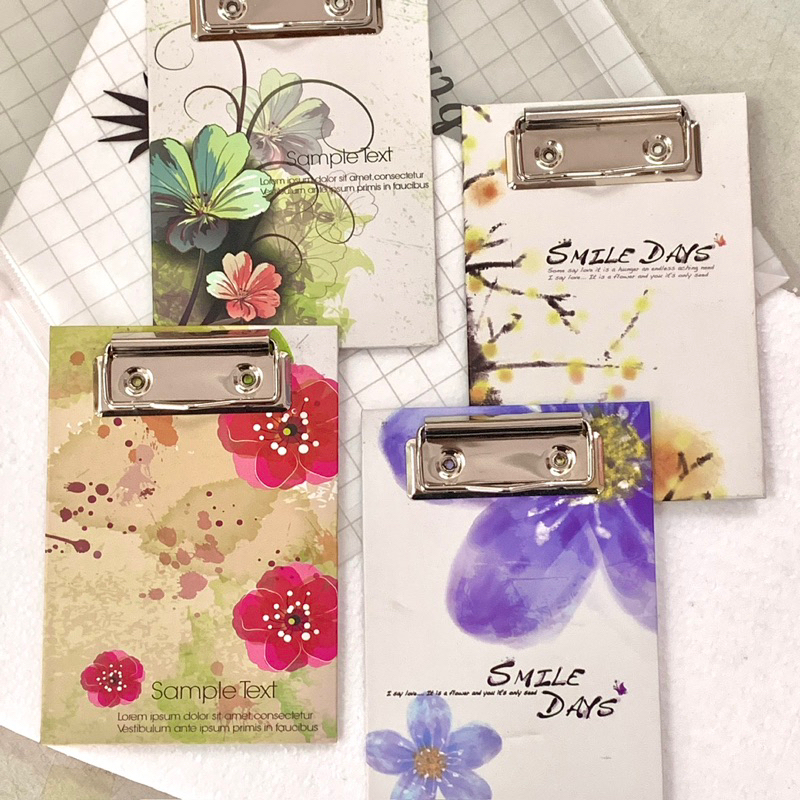 A6 Mini clipboard small clipboard flower clipboard | Shopee Malaysia