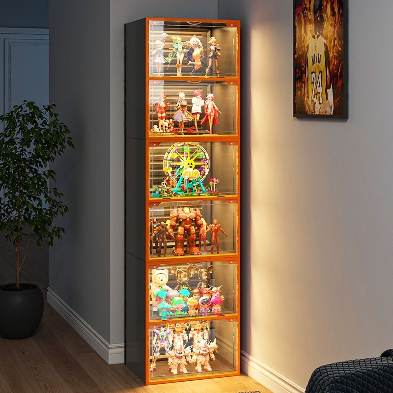 Hand-Made Lego Display Cabinet Model Toy Storage Display Rack Household ...