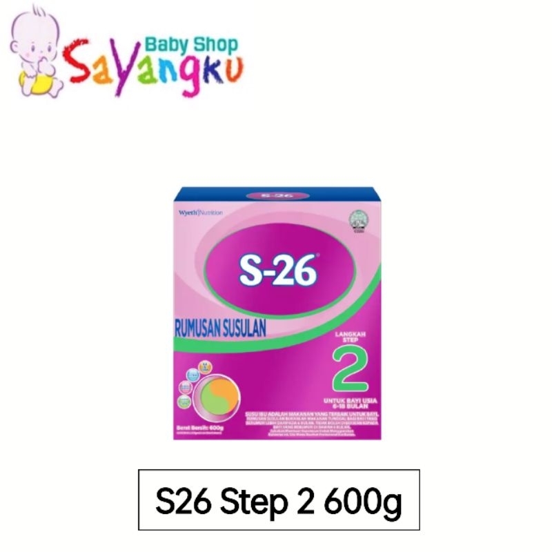 Wyeth S26 Step 2 - 600g ( Apr - Oct 2025 ) | Shopee Malaysia