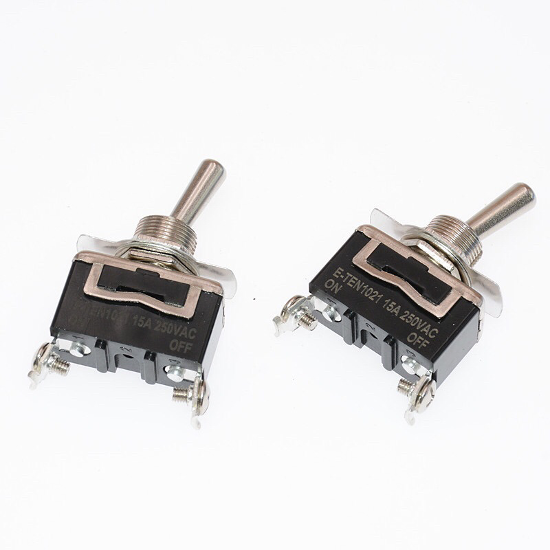 E-TEN 1021 ON/OFF 2 Pin 15A 250VAC Toggle Switch - ES-1021 | Shopee Malaysia