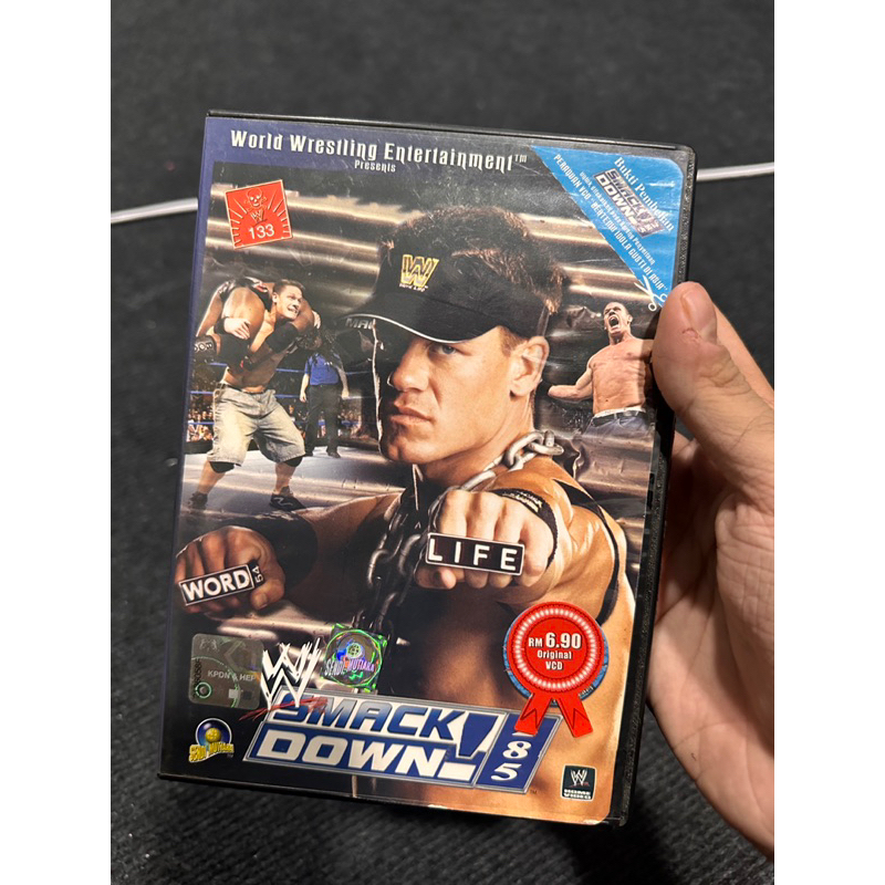 Vcd dvd Wwe wwf wrestling smackdown original | Shopee Malaysia