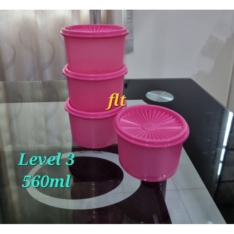 Tupperware Mini Deco Canister 560ml (1pc) | Shopee Malaysia