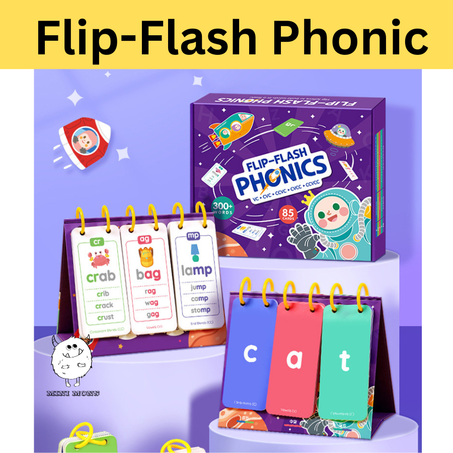Flip Flash Phonic Step by Step Learning Kids Children Fun Learning ...