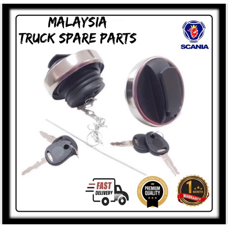 FUEL TANK CAP WITH KEY SCANIA | Shopee Malaysia