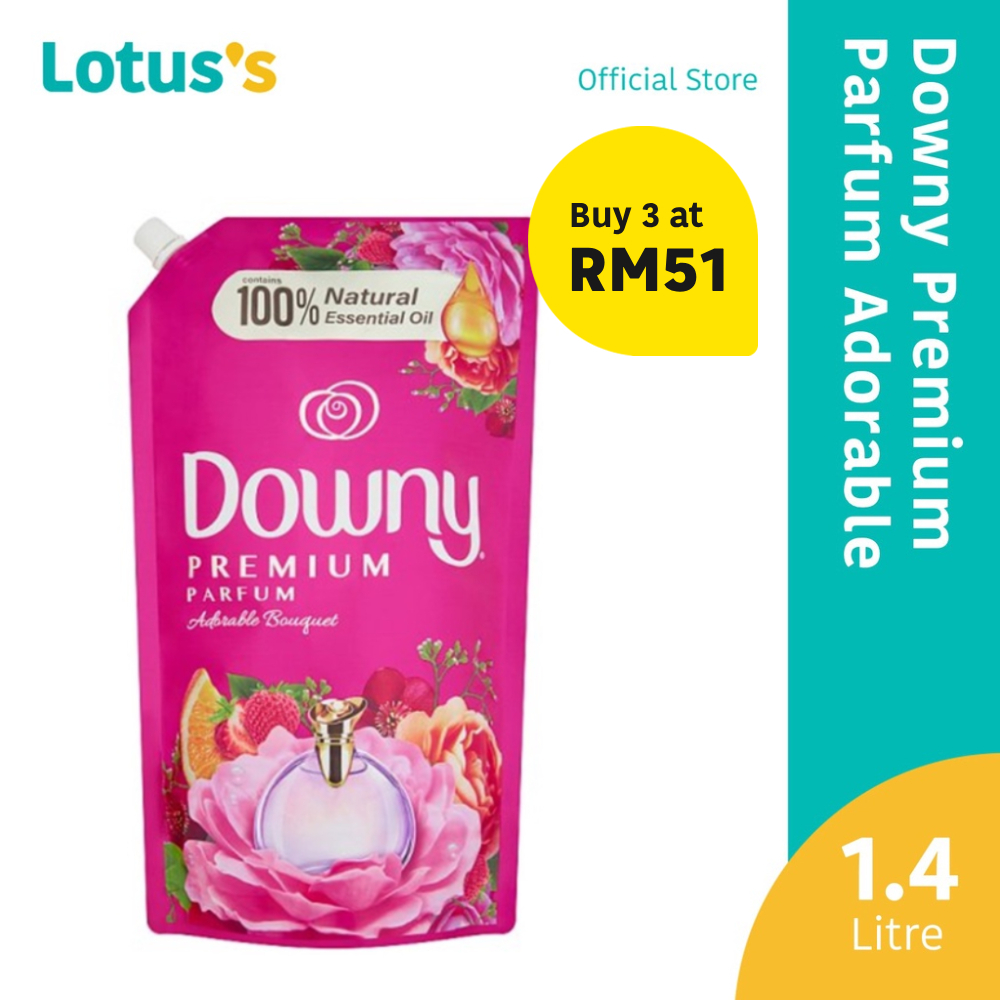 Downy Premium Parfum Adorable Bouquet Concentrate Fabric Conditioner ...