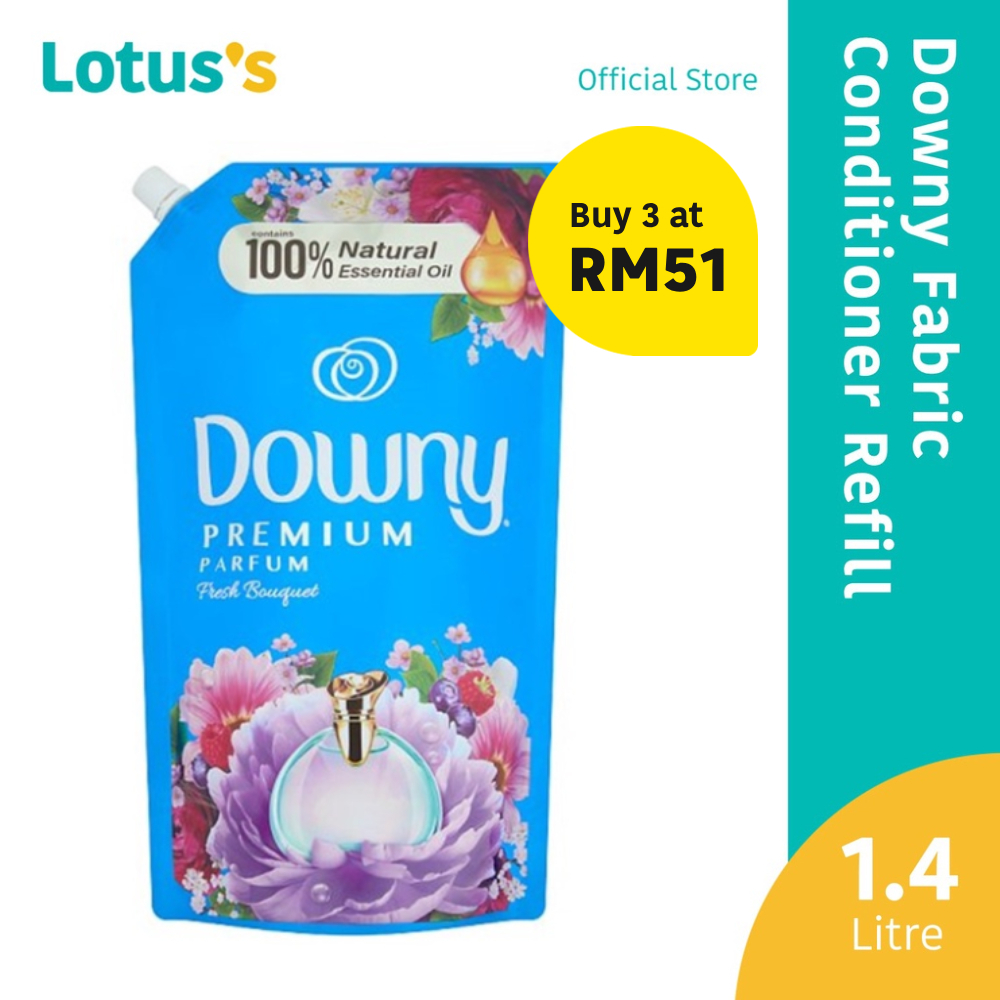Downy Premium Parfum Fresh Bouquet Concentrate Fabric Conditioner ...