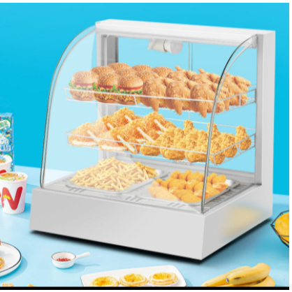 ️Incubator Commercial Food Display Hot Dog Burger Steamer Food ...