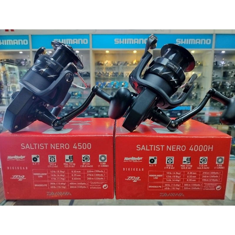 15"Daiwa Saltist Nero 4000H/4500 (free gift 🎁 3pcs) | Shopee Malaysia