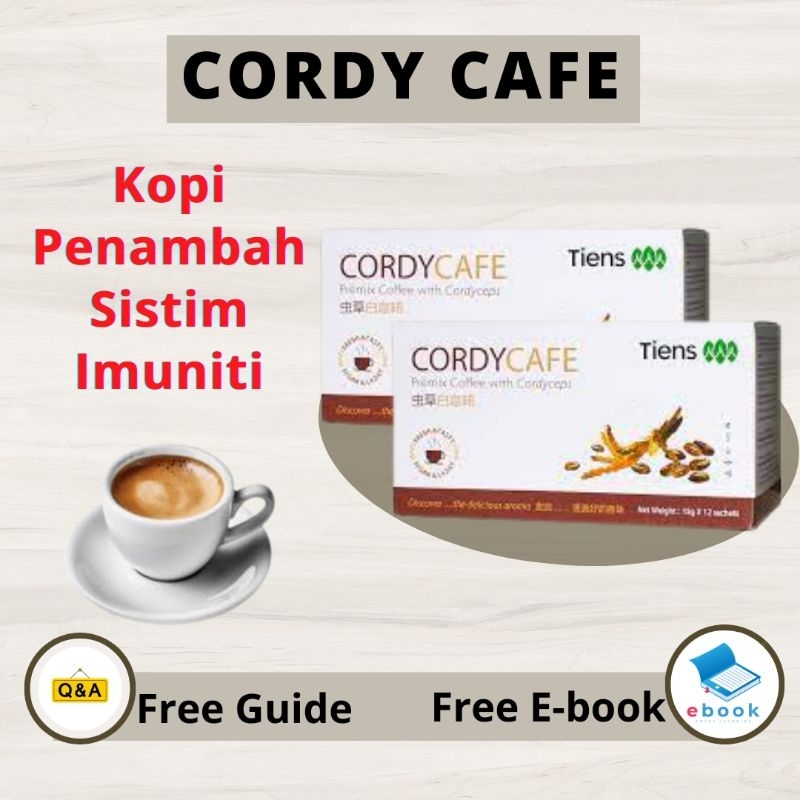 Cordy cafe original tiens - kopi untuk kesihatan herbal lulus KKM ...