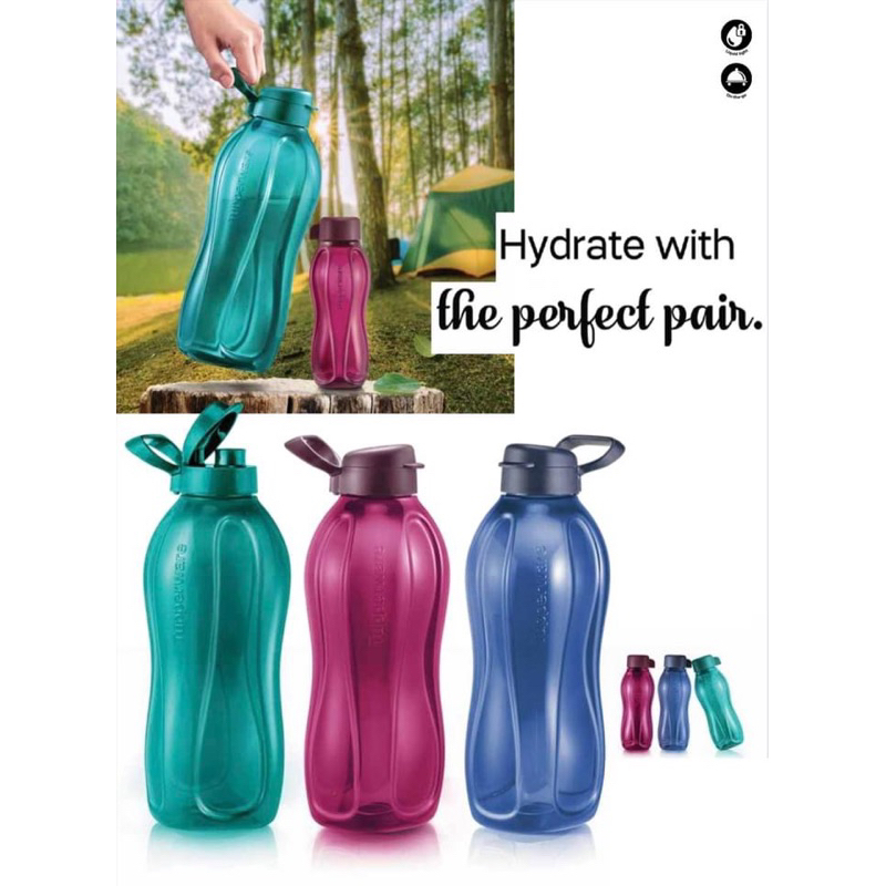 Tupperware Eco Bottle 2L with Handle | Shopee Malaysia