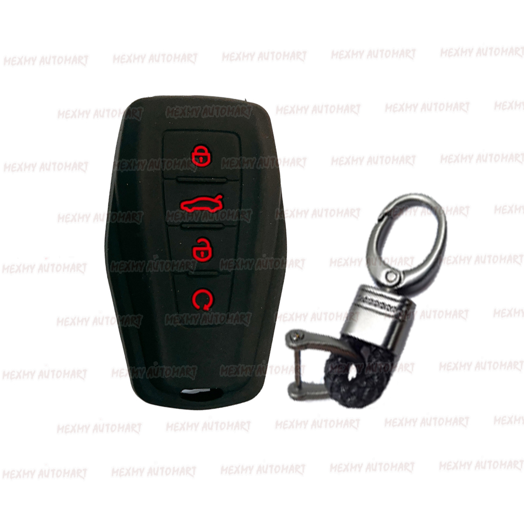 [NEW] Proton X50 X90 S70 Silicone Car Key Cover Key Case Keyless Remote ...