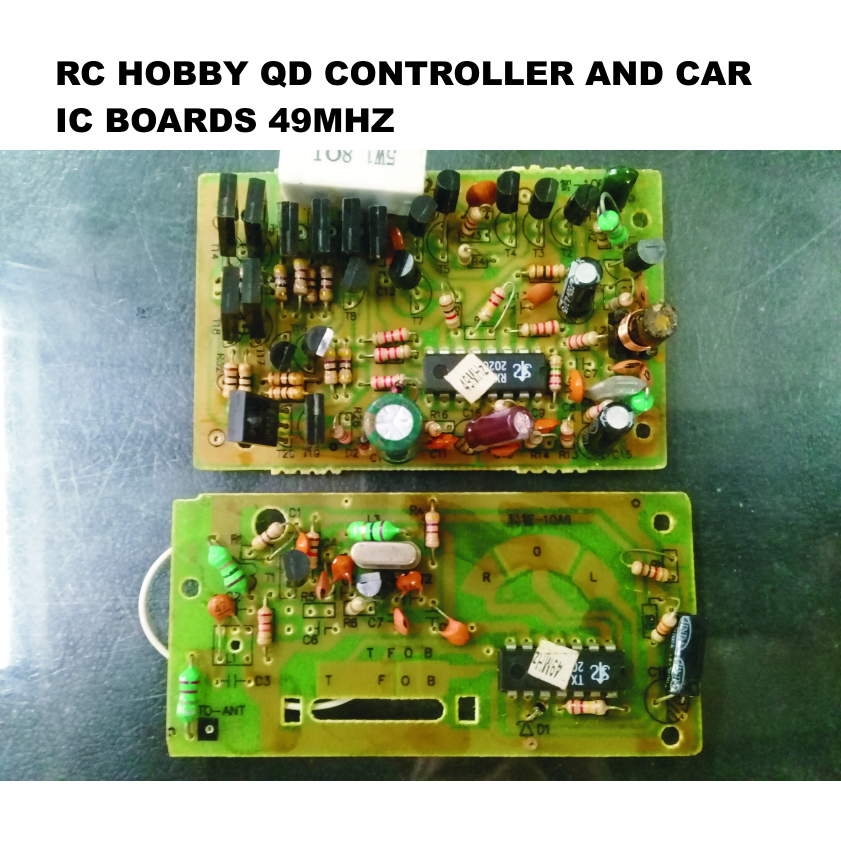 20230725-347b RC HOBBY QD CONTROLLER AND CAR IC BOARDS 49MHZ | Shopee ...