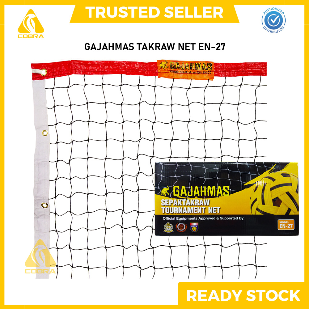 Gajahmas Sepak Takraw Net EN-18 EN-27 Net Sepak Takraw | Shopee Malaysia