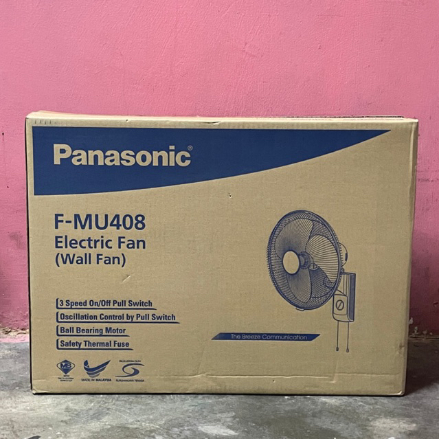 Panasonic Electric Fan (Wall Fan) F-MU408 | Shopee Malaysia