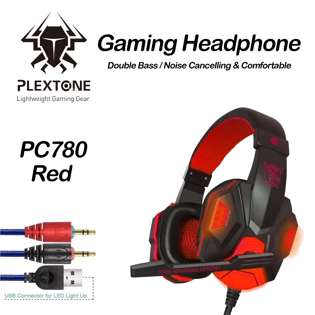 Original Plextone G800,G700 Gaming Headset Stereo Gamer Headphone 3.5mm ...