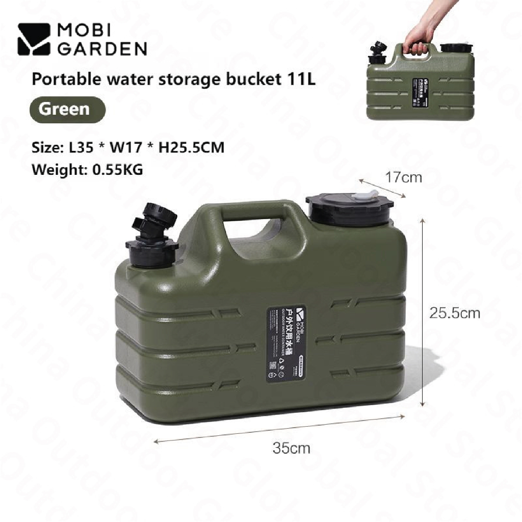 CampBoost MOBI GARDEN Camping Water Container Bekas Air Camping Water Tank Portable Water Tank ...