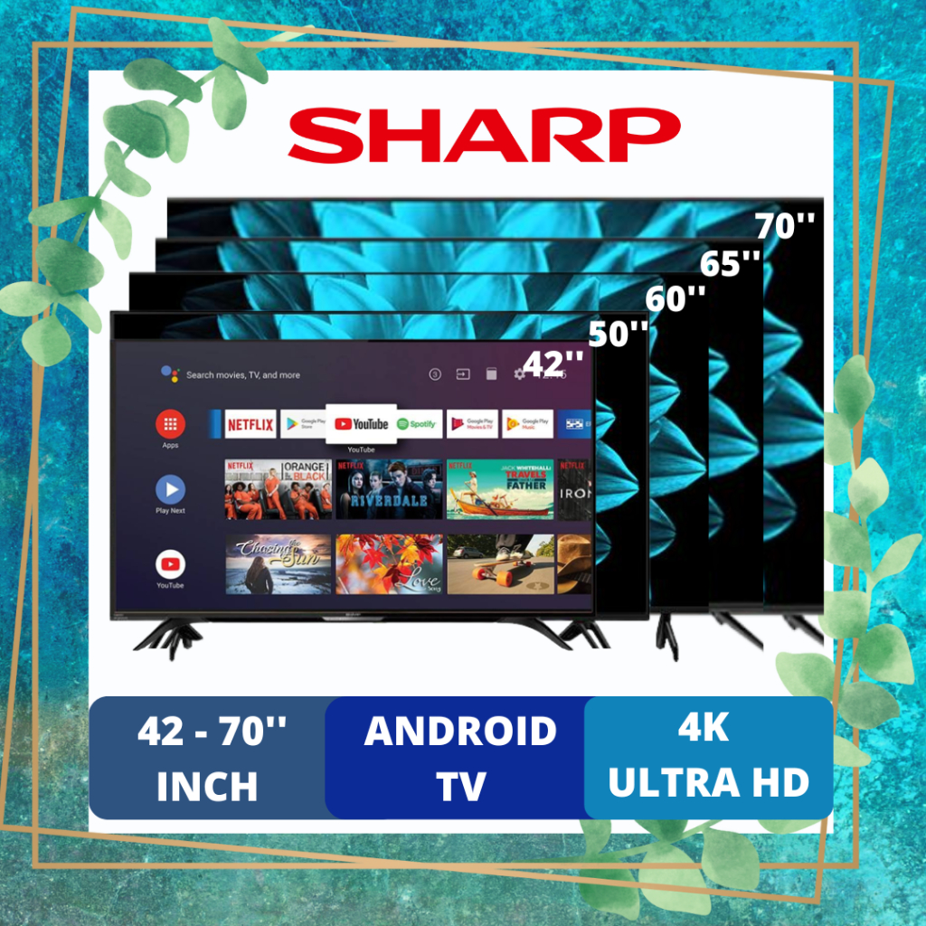 LOWEST PRICE 】Sharp AQUOS TV HD / Full HD / 4K Ultra HD Android TV ...