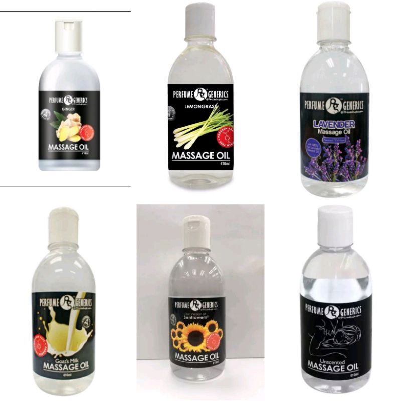 PERFUME GENERICS PG (GOAT'S MILK/LAVENDER MESSAGE OIL 410ML / SUNFLOWER ...