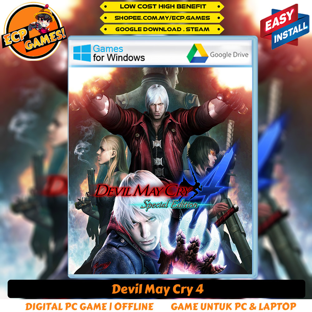 Devil May Cry 4 Special Edition / PC / Game / Offline / Digital Download / Dlc / Ecpgames ...