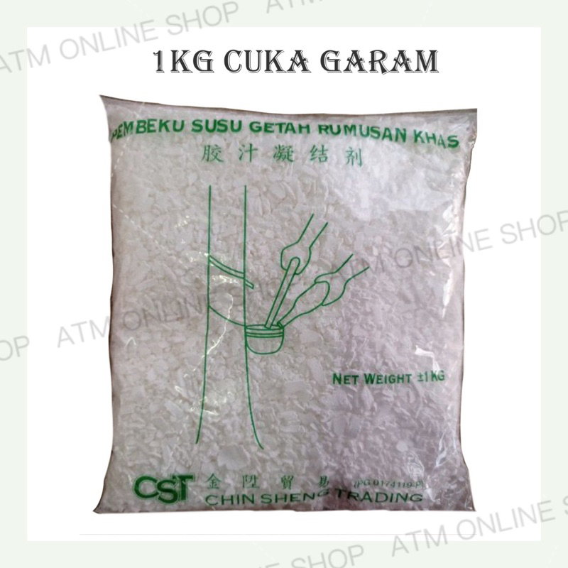 1KG CUKA GARAM pembeku Susu Getah rubber condensation rumusan hardener ...