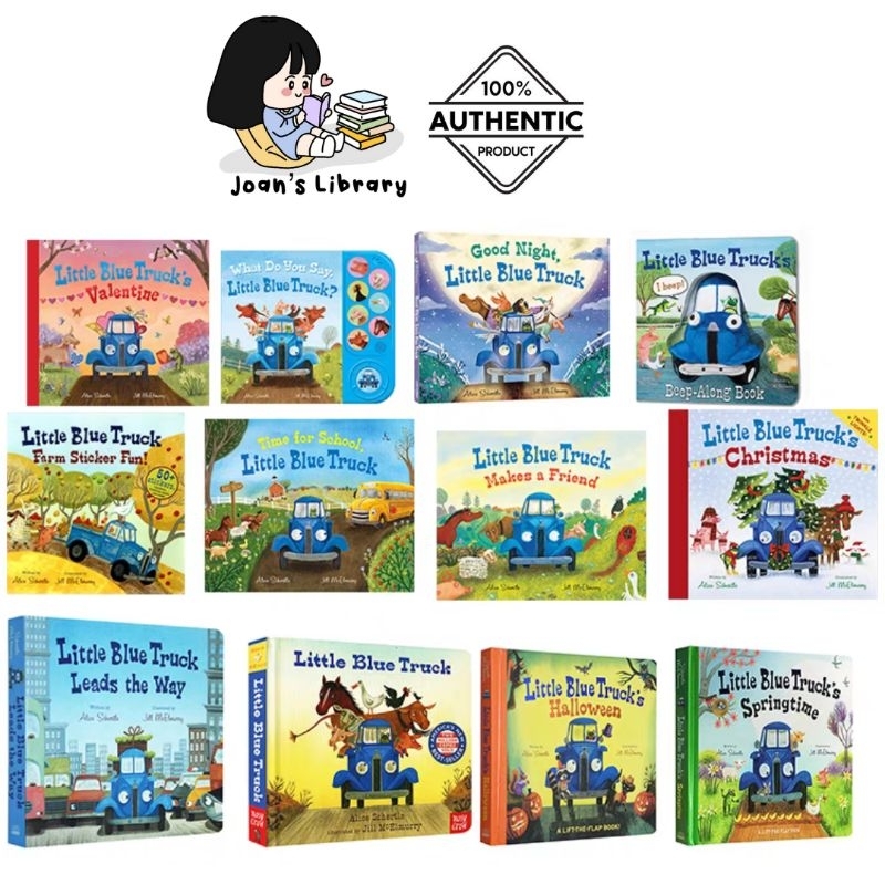 100% Original Little Blue Truck / springtime by Alice Schertle board ...