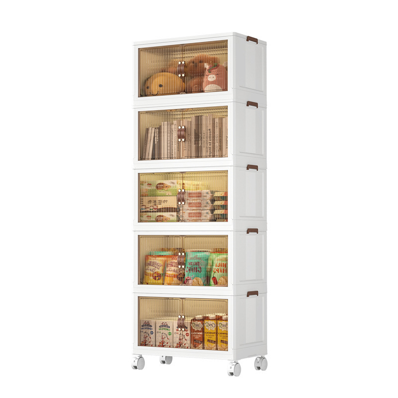 Installation-Free Storage Cabinet Storage Cabinet Household Baby ...
