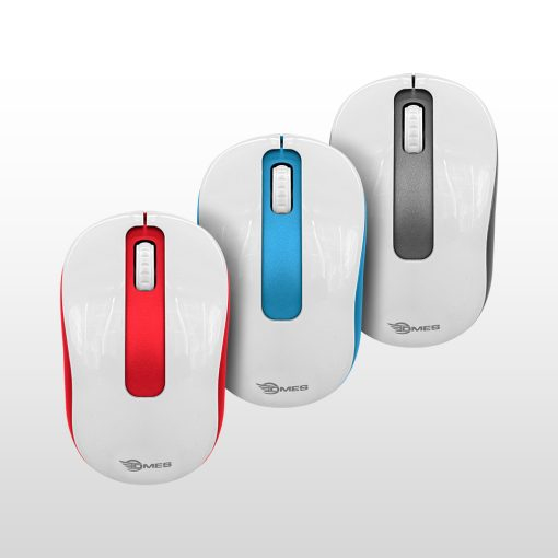 DMES DMS1-M2 2.4G Wireless Mouse with USB Nano Receiver ( Blue / Grey ...