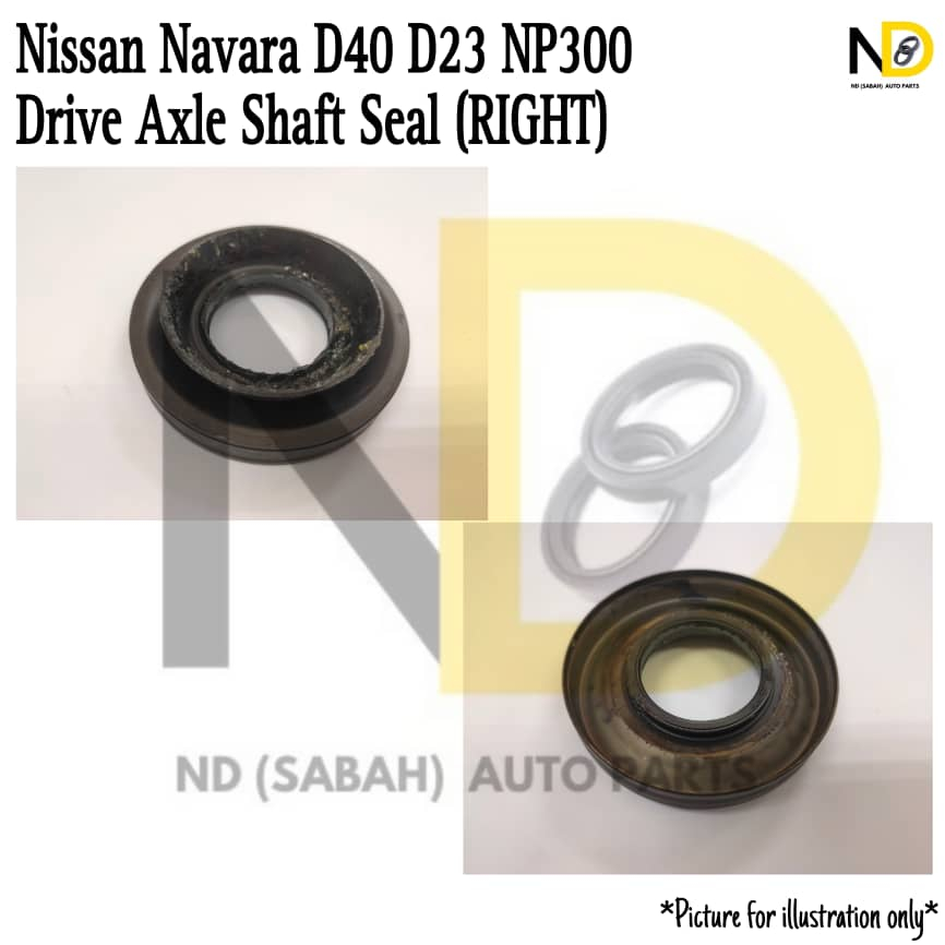 NISSAN NAVARA D40 D23 NP300 DRIVE AXLE SHAFT SEAL (LEFT & RIGHT) 38342 ...