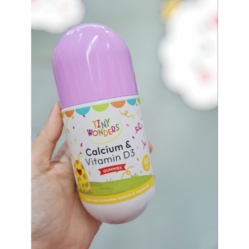 Tiny Wonders Gummies 60's 🔥 kids vitamin 🔥 tiger milk omega multivitamin calcium elderberry ...