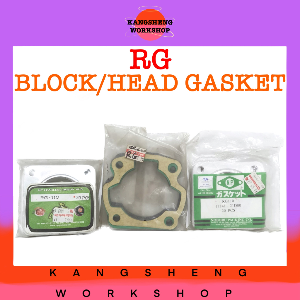 SUZUKI RG (BLOCK/HEAD GASKET) (RG SPORT/RGS/RG S) | Shopee Malaysia