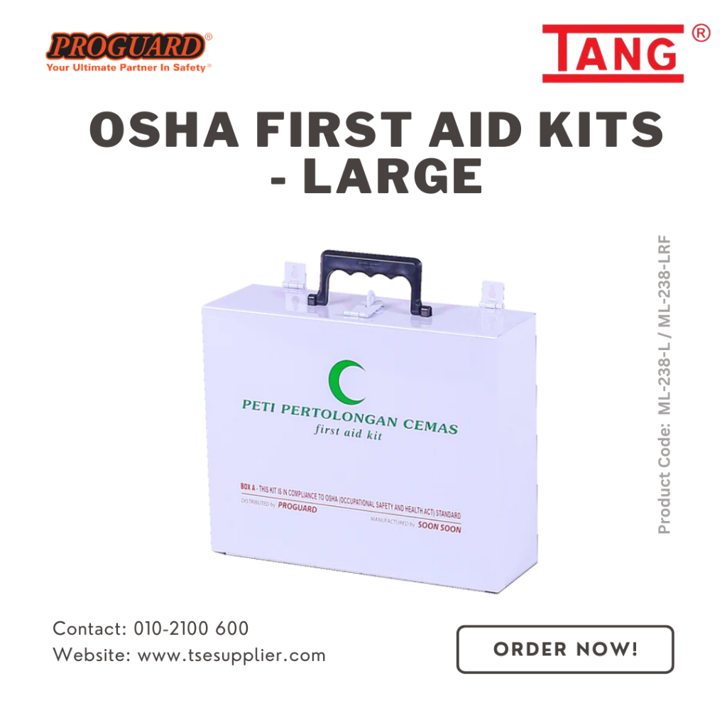 OSHA First Aid Kits - Large 急救箱-大型【ML-238-L / ML-238-LRF】 | Shopee Malaysia