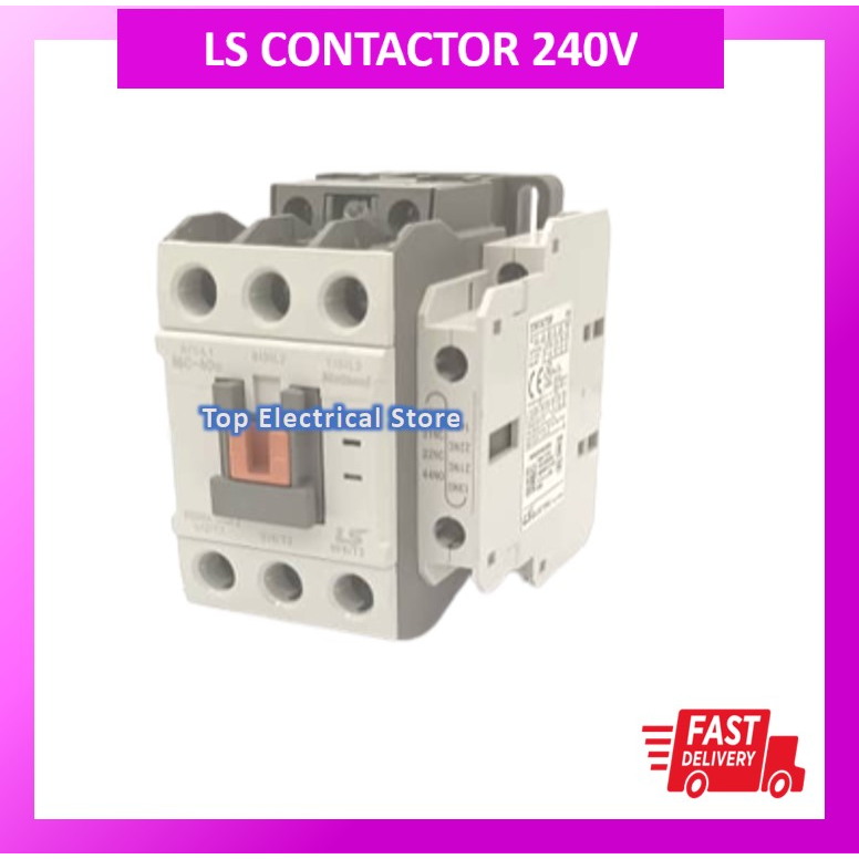 LS CONTACTOR 3P 240V MC9B MC12B MC18B MC22B MC32A MC40A 240V 1A1B ...