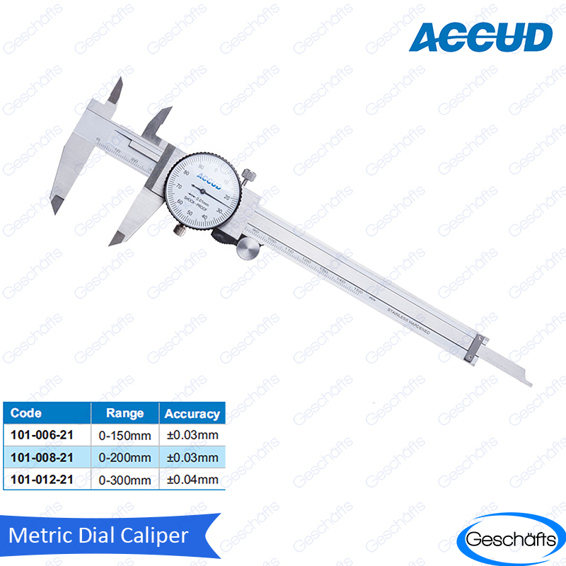 Accud Dial Caliper 0-300mm | Shopee Malaysia