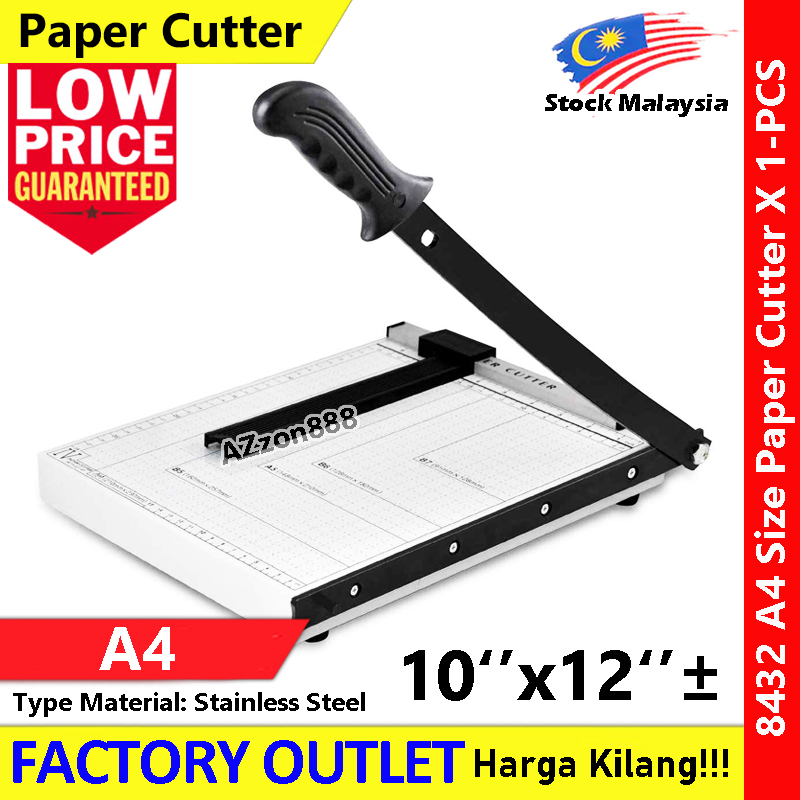A4 Paper Cutter Trimmer Paper Cutter A4-Size Steel Wood #A4 # ...