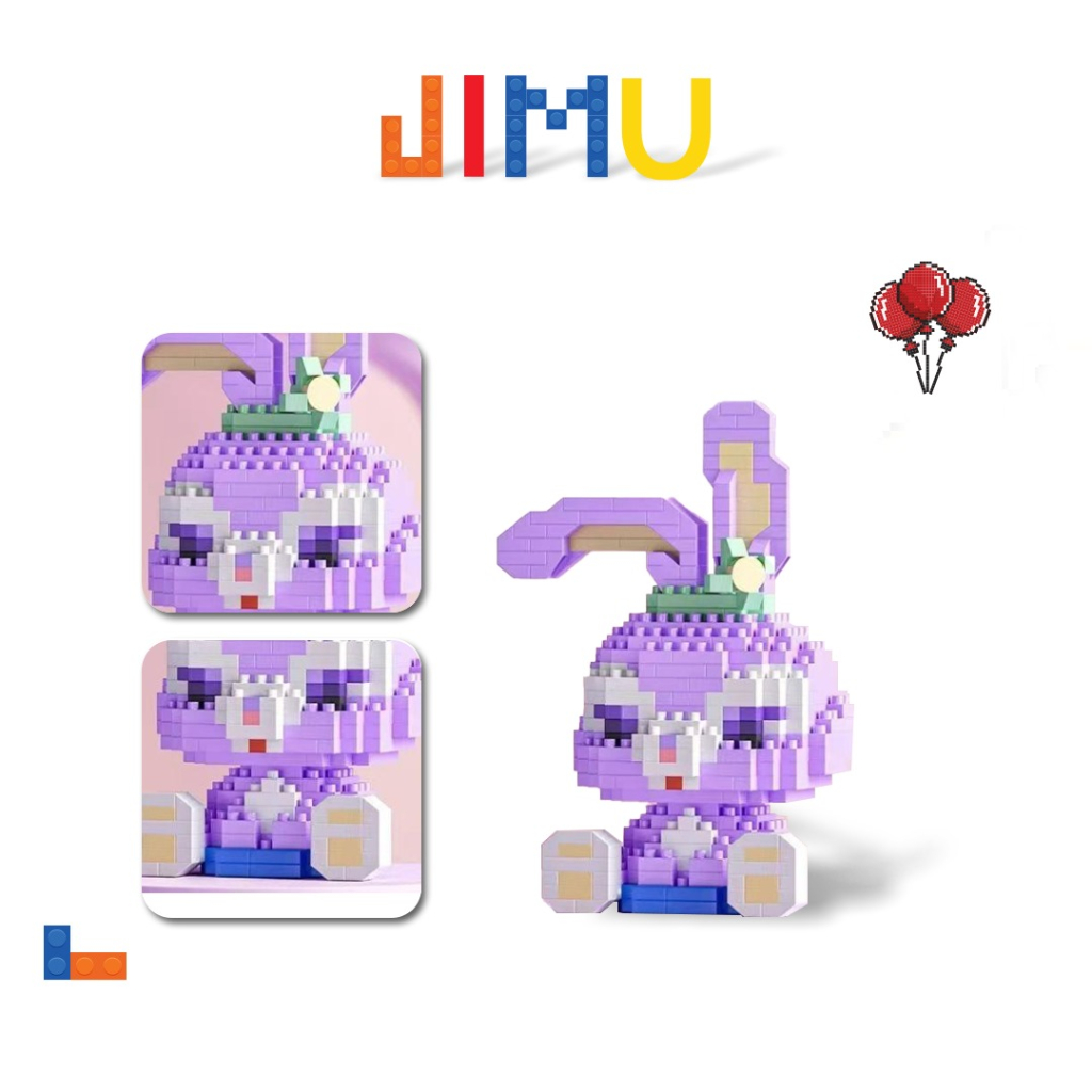 JIMU Mini Block Series W2104 Mini Cute Stelle Lu Building Block ...