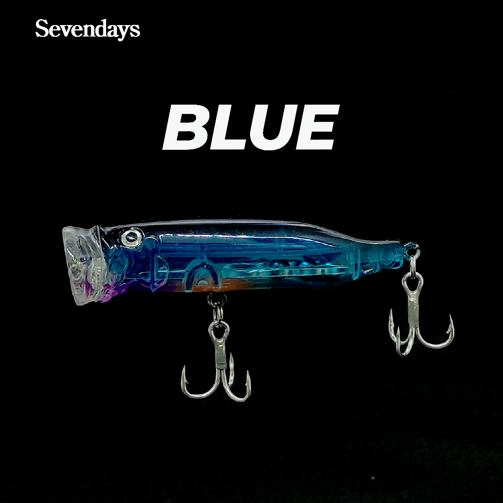 Mini Popper Sea 7cm/9.6g Fishing Lure Casting Baits Pancing Mancing ...