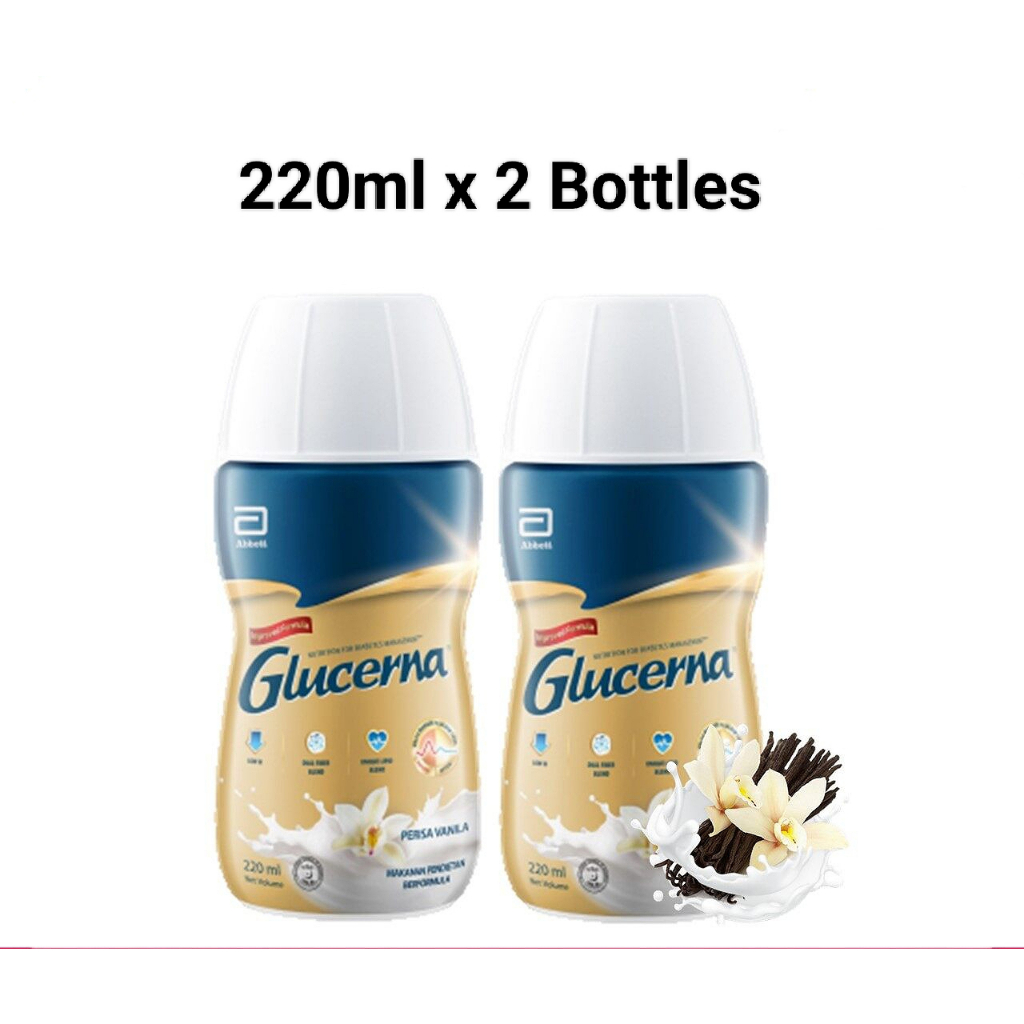 Glucerna Vanilla Liquid 220ml (Exp: 03/2026) | Shopee Malaysia