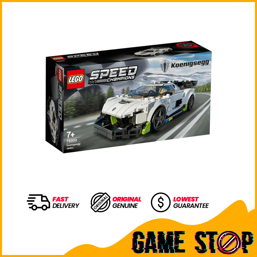 LEGO Speed Champions Koenigsegg Jesko 76900 Racing Sports Car Toy with ...
